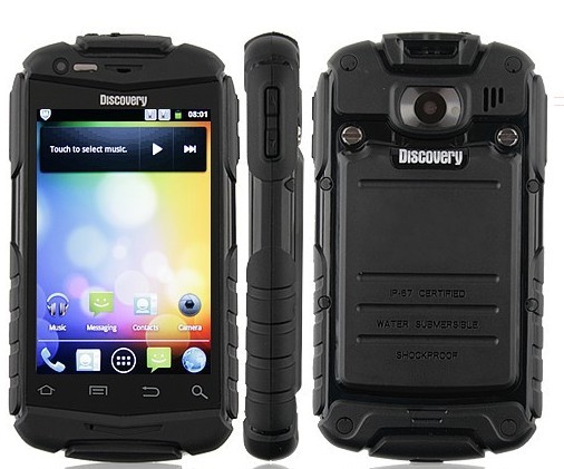 Discovery V5 Shockproof Dustproof Android cell Phone 3.5 Inch ...