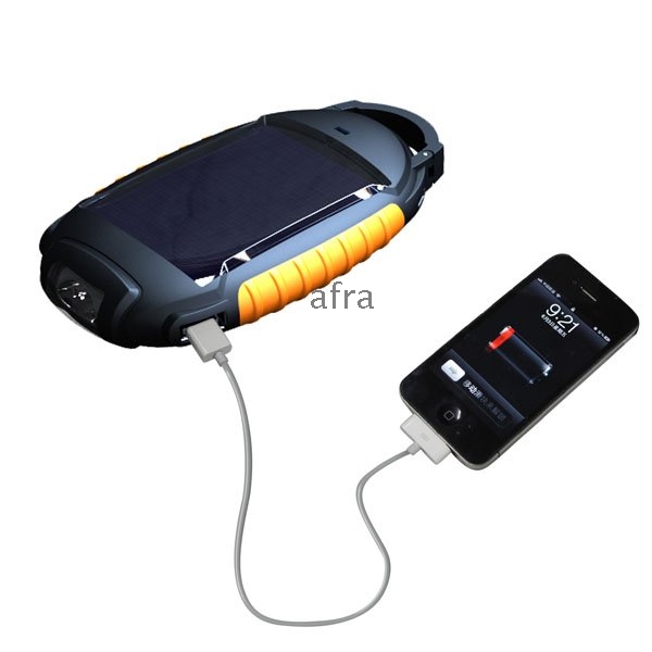 Portable Solar LED Flashlight SOS Signal Camping – Wholesale High ...