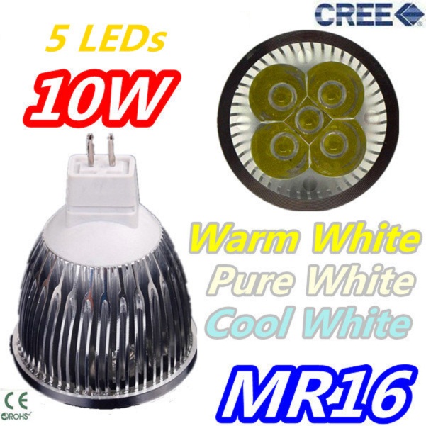 power CREE LED MR16 5x2W 10W 12V Dimmable Light – Wholesale Retail High ...