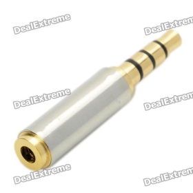 3 5mm 4 Pin Audio Jack Connector to 2 5mm 4 Pin – Wholesale 3.5mm 4-Pin ...