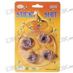 Sticky Shit Realistic Mini Rubber Poop Assorted 4 – Wholesale Sticky ...
