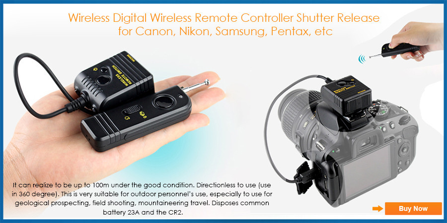 Wireless Shutter Remote Control Release for Nikon – Wholesale Wireless ...